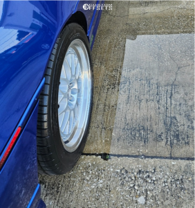 1987 Pontiac Fiero with 17x8 35 Aodhan Ah02 and 235/45R17 Michelin ...