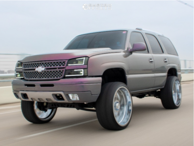 2001 Chevrolet Tahoe with 26x12 -44 Axe Offroad Nemesis and 35/13.5R26 ...