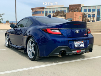 2022 Toyota GR86 with 18x8 45 Motegi Mr131 and 215/40R18 Michelin Pilot ...