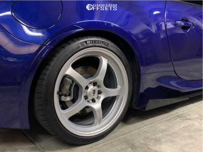 2022 Toyota GR86 with 18x8 45 Motegi Mr131 and 215/40R18 Michelin Pilot ...