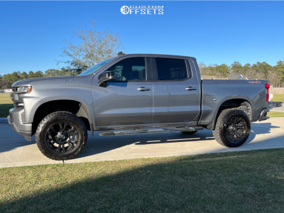 2020 Chevrolet Silverado 1500 with 20x10 -18 Fuel Vapor and 35/11.5R20 ...