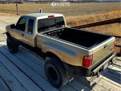 2002 Ford Ranger with 17x9 0 Ion Bilt 171 and 33/12.5R17 BFGoodrich All ...