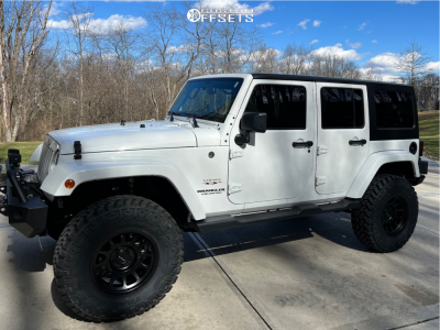2016 Jeep Wrangler Wheel Offset Aggressive > 1" Outside Fender ...
