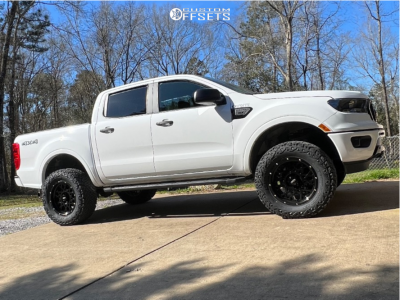 2023 Ford Ranger with 18x9 -12 Vision Rocker and 33/12.5R18 Venom Power ...