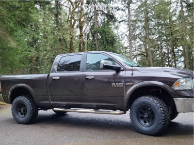 2017 Ram 1500 with 17x9 -12 Mickey Thompson Classic Iii and 35/12.5R17 ...