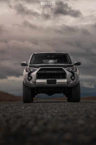 2015 Toyota 4Runner with 17x9 -12 KMC Km542 and 285/70R17 Falken ...