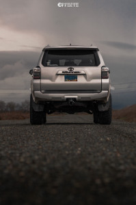 2015 Toyota 4Runner with 17x9 -12 KMC Km542 and 285/70R17 Falken ...