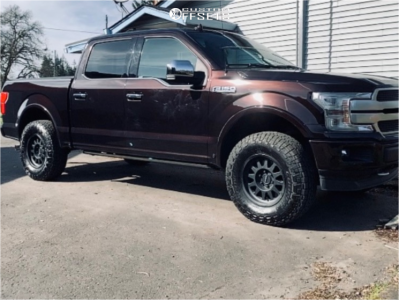 2019 Ford F-150 with 17x8.5 0 Method Mr704 and 285/75R17 Cooper ...
