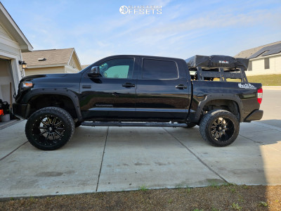 2018 Toyota Tundra with 22x12 -44 XF Offroad Xf-219 and 35/12.5R22 ...