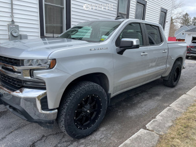 2020 Chevrolet Silverado 1500 Wheel Offset Aggressive > 1" Outside ...