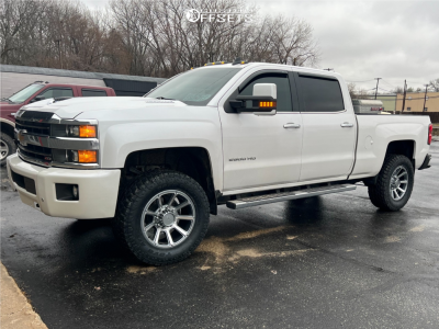 2019 Chevrolet Silverado 2500 HD Wheel Offset Slightly Aggressive ...