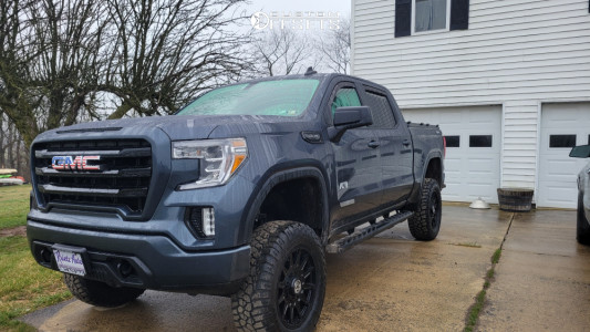 2021 GMC Sierra 1500 with 20x9 18 Anthem Off-Road Liberty and 275/65R20 ...