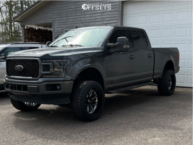 2020 Ford F-150 with 22x12 -51 Cali Offroad Invader and 33/12.5R22 Toyo ...