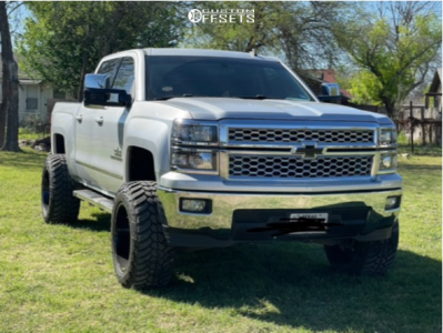 2014 Chevrolet Silverado 1500 Wheel Offset Super Aggressive 3"-5 ...