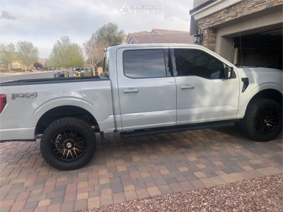 2023 Ford F-150 with 20x9 12 XF Offroad Xf-232 and 295/60R20 Nitto ...