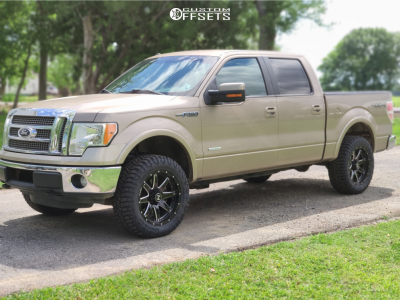 2012 Ford F-150 with 20x9 12 Hostile Alpha and 275/60R20 Radar Renegade ...