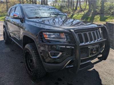 2014 Jeep Grand Cherokee with 18x9 12 Vision Rocker and 265/65R18 ...