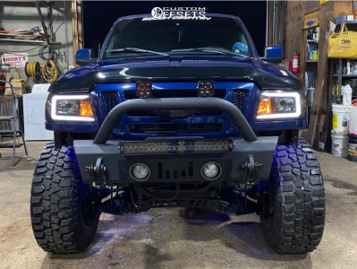 2010 Ford Ranger with 20x12 -44 Fuel Maverick and 35/12.5R20 Hercules ...