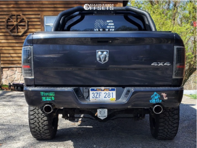 2017 Ram 1500 with 20x10 -24 Ballistic Spartan and 35/12.5R20 ...