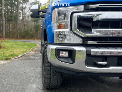 2021 Ford F-250 Super Duty with 18x9 18 Anthem Off-Road Intimidator and ...