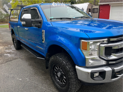2021 Ford F-250 Super Duty with 18x9 18 Anthem Off-Road Intimidator and ...