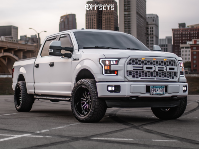 2016 Ford F-150 with 20x12 -51 Vision Riot and 33/12.5R20 Nitto Ridge ...