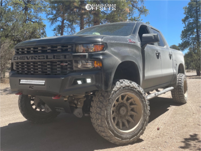 2021 Chevrolet Silverado 1500 with 20x12 -44 Anthem Off-Road Liberty ...