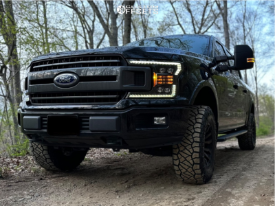 2018 Ford F-150 with 17x9 1 Fuel Blitz and 33/12.5R17 Nitto Ridge ...