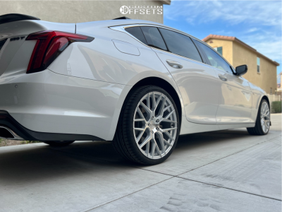 2023 Cadillac CT5 with 20x9 30 Aodhan Aff9 and 255/30R20 Hankook Ventus ...