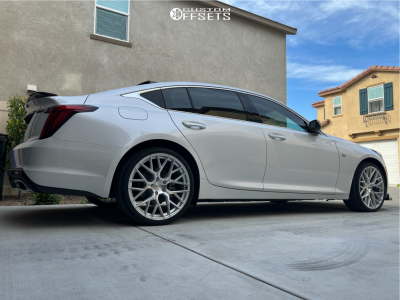 2023 Cadillac CT5 with 20x9 30 Aodhan Aff9 and 255/30R20 Hankook Ventus ...