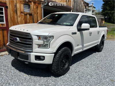 2016 Ford F-150 with 18x9 12 Vision Rocker and 275/70R18 Cooper ...