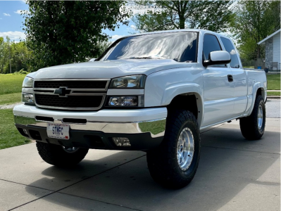 2006 Chevrolet Silverado 1500 with 17x9 -12 Method MR301 and 315/70R17 ...