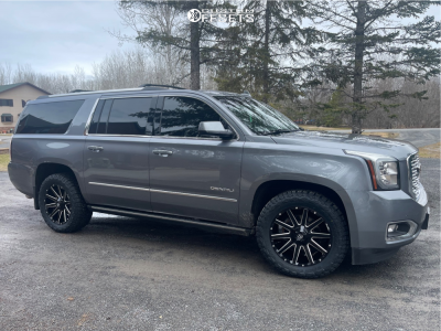 2018 GMC Yukon XL with 20x9 19 Fuel Contra and 285/55R20 Toyo Tires ...