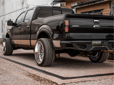 2013 Ford F-150 with 24x12 -44 Hardcore Offroad Hc19 and 305/35R24 ...