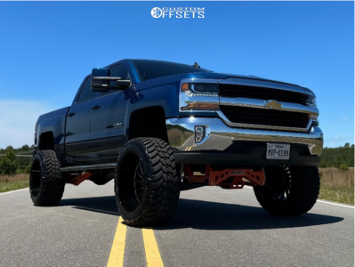 2017 Chevrolet Silverado 1500 Wheel Offset Super Aggressive 3"-5 ...