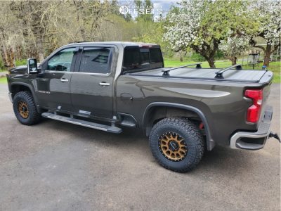 2023 Chevrolet Silverado 2500 HD with 18x9 18 Method Mr305 and 35/12 ...