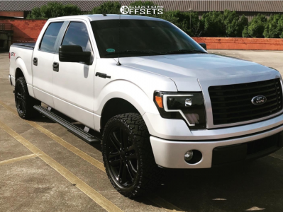 2014 Ford F-150 with 22x9 44 4Play OE Wheels Fr76 and 33/12.5R22 Venom ...