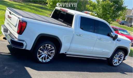 2023 GMC Sierra 1500 with 24x10 31 Factory Reproductions Fr98 and 295 ...