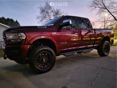 2019 Ram 2500 with 20x9 18 Method MR305 and 35/12.5R20 Falken Wildpeak ...