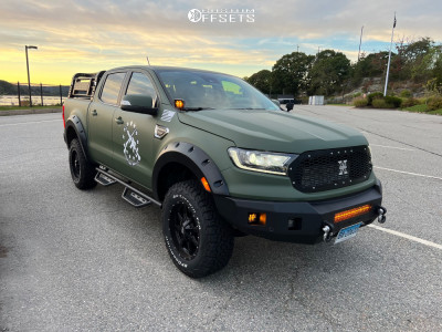 2020 Ford Ranger Wheel Offset Slightly Aggressive Suspension Lift 3.5 ...