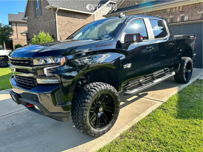 2022 Chevrolet Silverado 1500 LTD with 22x10 -25 ARKON OFF-ROAD Davinci ...