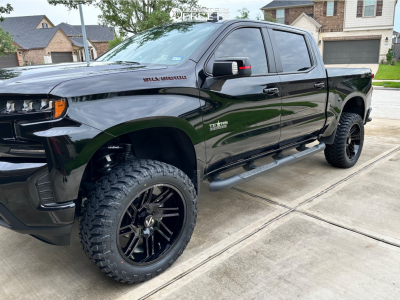 2022 Chevrolet Silverado 1500 LTD with 22x10 -25 ARKON OFF-ROAD Davinci ...