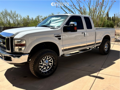 2008 Ford F-250 Super Duty with 20x10 -19 Fuel Triton and 275/65R20 ...
