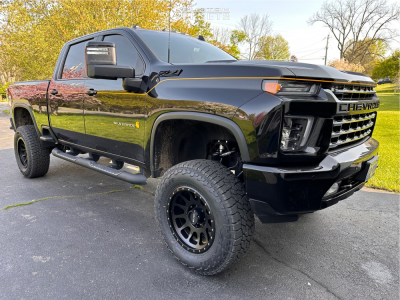 2021 Chevrolet Silverado 2500 HD with 20x10 -18 Method Mr305 and 37/12 ...