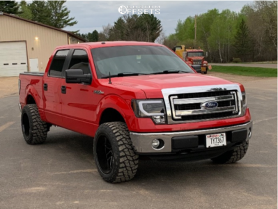 2014 Ford F-150 Wheel Offset Super Aggressive 3"-5" Leveling Kit | 2653263 | ARKON OFF-ROAD