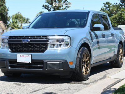 2022 Ford Maverick with 17x8 38 KMC Km545 and 245/65R17 BFGoodrich All ...