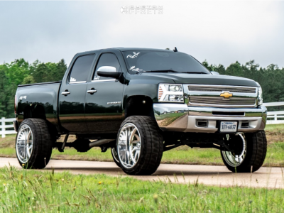 2013 Chevrolet Silverado 1500 with 26x14 -73 American Force Spirit Ss ...