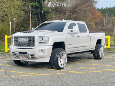 2018 GMC Sierra 2500 HD with 24x14 -73 American Force Ikon Ss and 305 ...