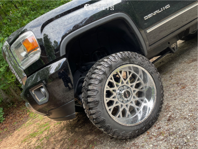 2015 GMC Sierra 2500 HD with 24x12 -51 Vision Rocker and 37/13.5R24 ...