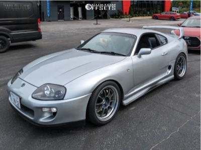 1994 Toyota Supra with 18x9.5 25 SSR Professor Sp5 and 275/35R18 Toyo ...